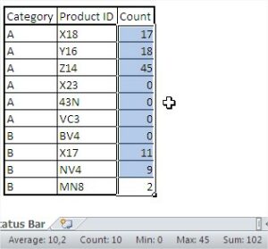 How to Adjust the Status Bar in Excel - Best Excel Tutorial