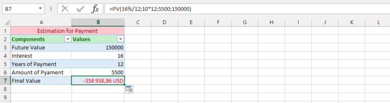 How to Calculate Pv in Excel - Best Excel Tutorial