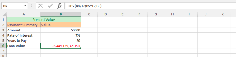 How to Calculate Pv in Excel - Best Excel Tutorial