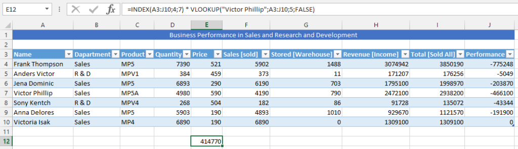 How to Use Index Function in Excel - Best Excel Tutorial