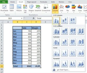 How to Make a Column Chart in Excel - Best Excel Tutorial