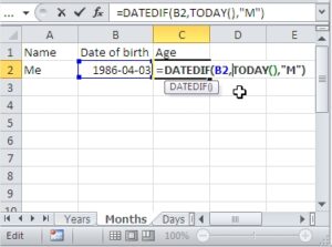 How to Calculate Age in Excel - Best Excel Tutorial