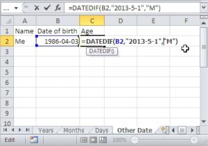 How to Calculate Age in Excel - Best Excel Tutorial