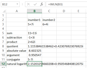 How to Calculate Complex Numbers in Excel - Best Excel Tutorial