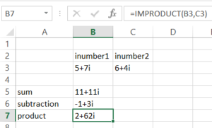 How to Calculate Complex Numbers in Excel - Best Excel Tutorial