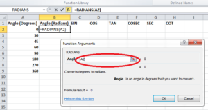 How to Use Trig Functions in Excel? - Best Excel Tutorial