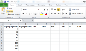 How to Use Trig Functions in Excel? - Best Excel Tutorial
