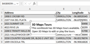 How to Geocode a Map Using 3D Maps (Previously Power Maps) - Best Excel ...