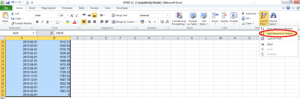 How To Calculate Beta Of A Stock In Excel Best Excel Tutorial