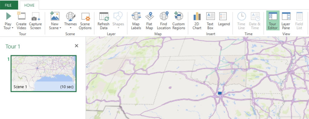 How To Geocode A Map Using 3d Maps Previously Power Maps Best Excel Tutorial