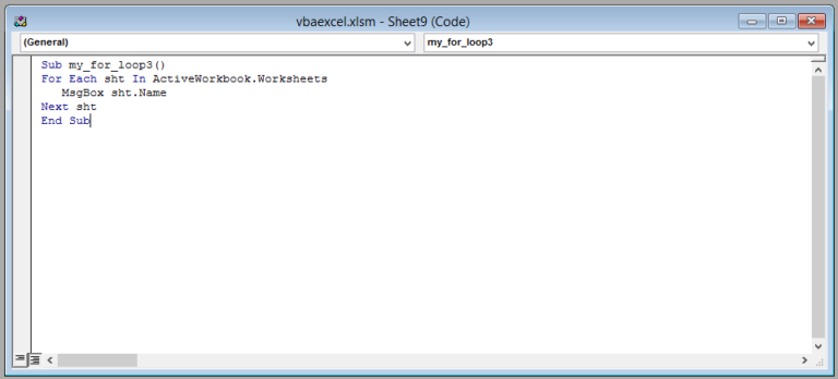 For Each Next Loop in Excel Vba - Best Excel Tutorial