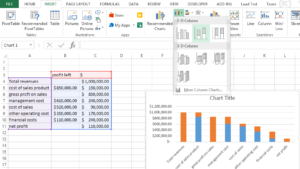 How to Make a Bridge Chart in Excel - Best Excel Tutorial
