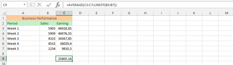 How to Use Linest Function in Excel - Best Excel Tutorial