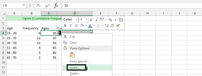 How to Make Ogive Chart in Excel - Best Excel Tutorial
