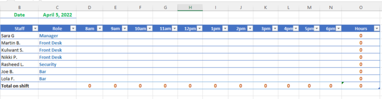 How to Make a Rota - Best Excel Tutorial