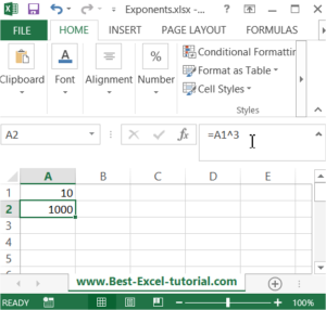 How to Do to the Power of in Excel - Best Excel Tutorial