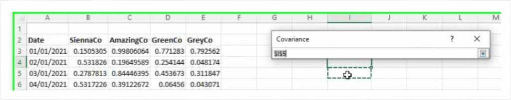 How To Insert Variance-Covariance Matrix - Best Excel Tutorial