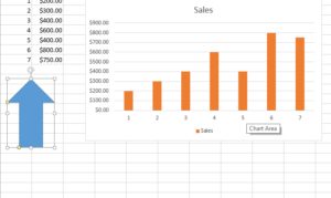 Chart with Arrows ↗️ - Best Excel Tutorial
