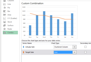 How to add target line to Excel chart - Best Excel Tutorial