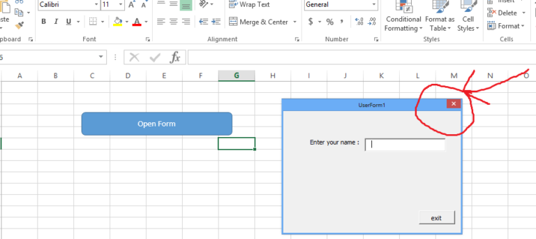 How To Disable Close Button Userform Best Excel Tutorial