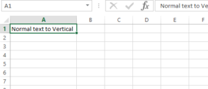 How to write vertically in Excel? - Best Excel Tutorial