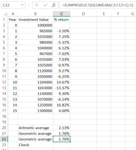 How to calculate Geometric Mean in Excel - Best Excel Tutorial