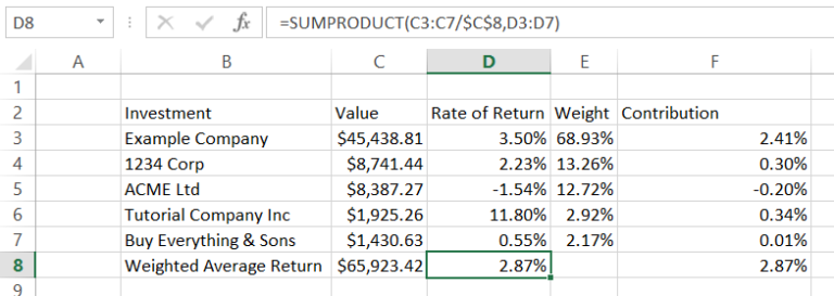 How to calculate Weighted Average? - Best Excel Tutorial