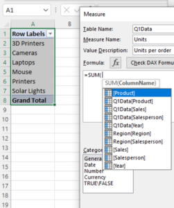 How to Use DAX (Data Analysis Expressions) Functions - Best Excel Tutorial