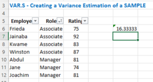 How To Calculate A Variance Estimator in Excel - Best Excel Tutorial