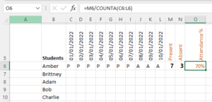 How To Create An Attendance Sheet In Excel - Best Excel Tutorial
